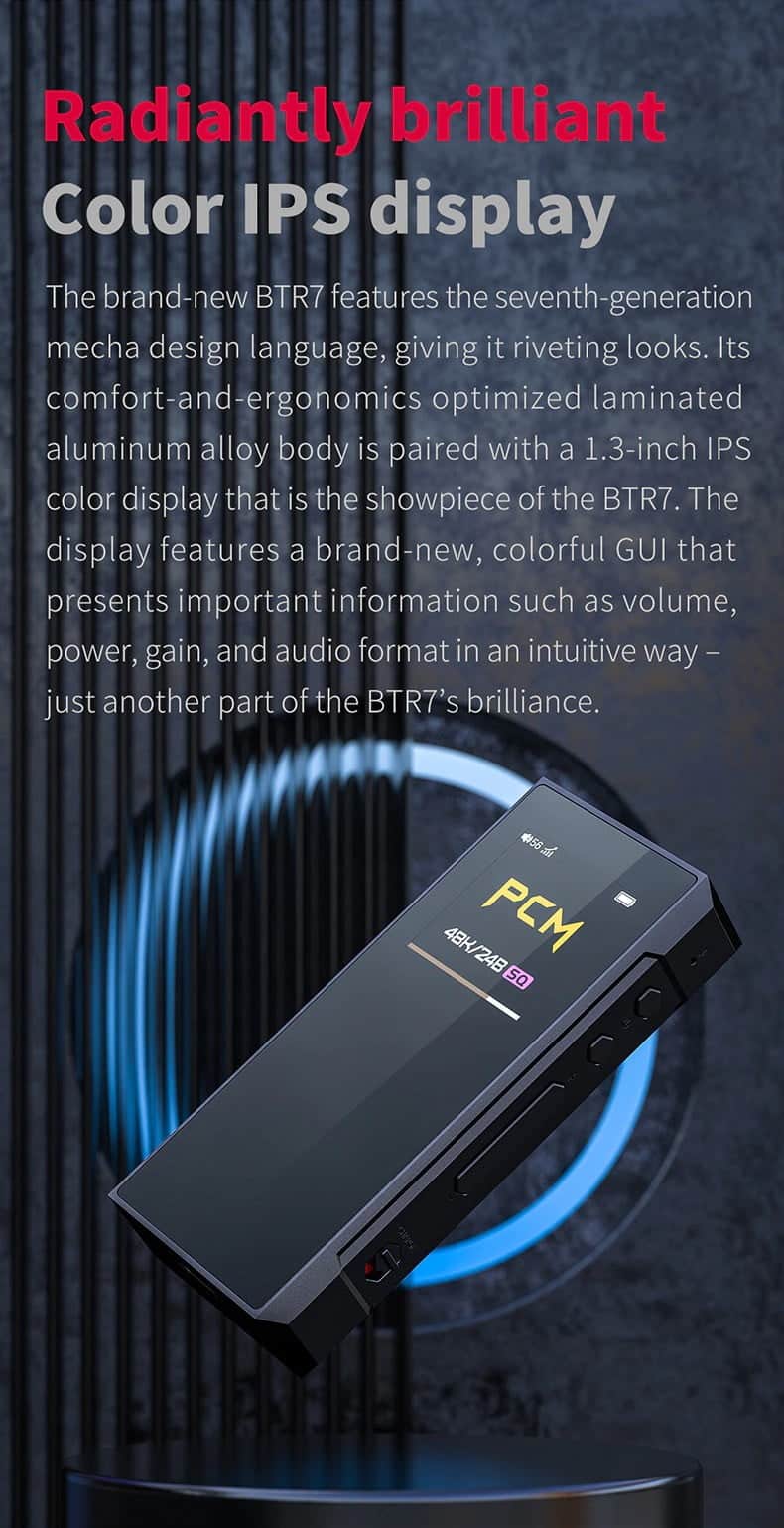 FiiO BTR7 Premium Portable Bluetooth Amplifier - Gadgetoo.Com.bd