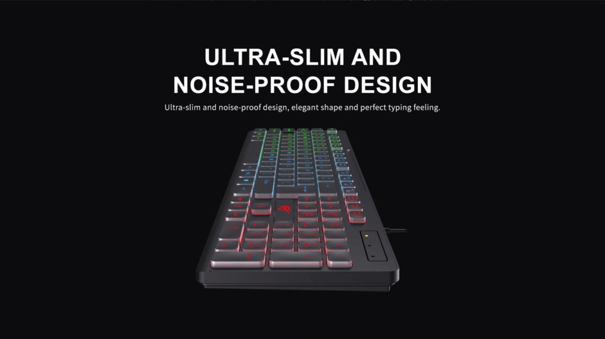 Havit KB275L RGB Gaming Keyboard - Gadgetoo.Com.bd