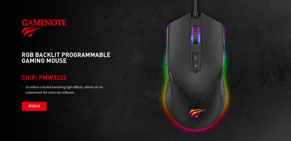 Havit MS814 Gaming Mouse - Gadgetoo.Com.bd