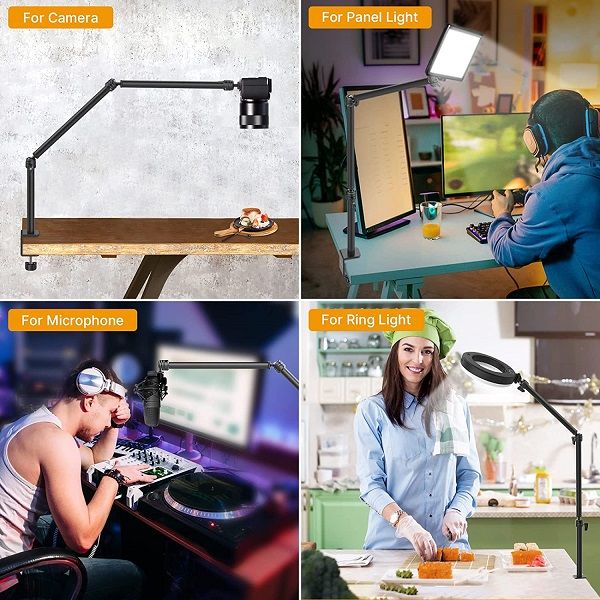 Ulanzi VIJIM LS08 Flexible Arm Professional Live Streaming Stand ...