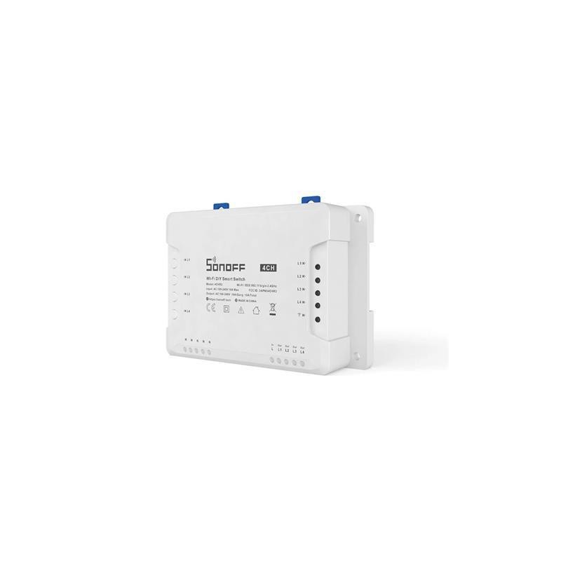 Sonoff 4 Channel R3 (Rev 3) Wireless WiFi Smart Switch (10A, 2200 W ...