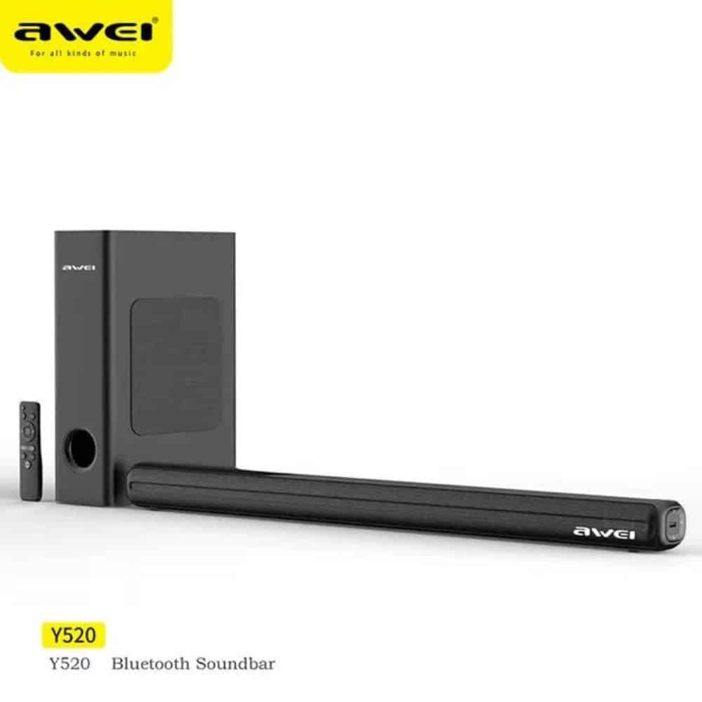 Awei Y520 Home Theater Bluetooth Soundbar Speaker - Gadgetoo.Com.bd